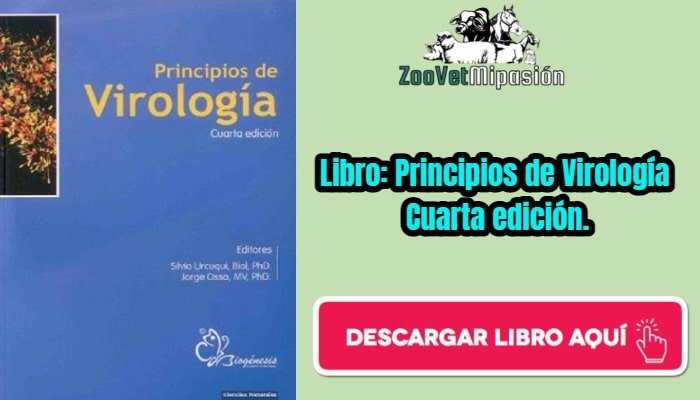 Descarga Gratis Libro: Principios de Virología Cuarta edición. PDF